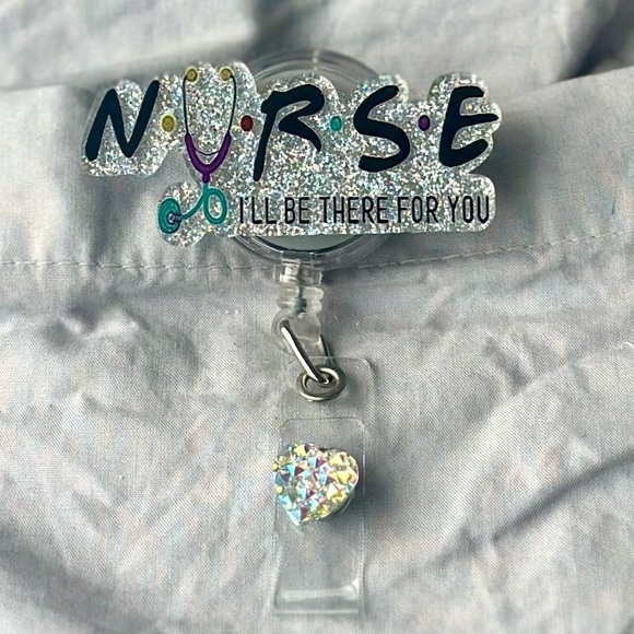 Accessories | Glitter Nurse Key Holder | Poshmark